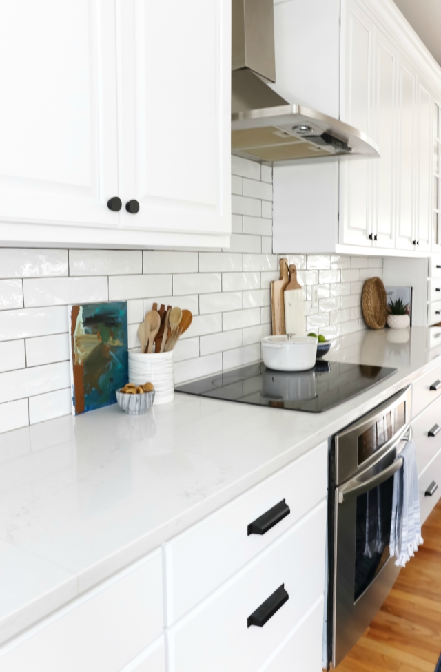 Earthy Coastal White Kitchen Reveal