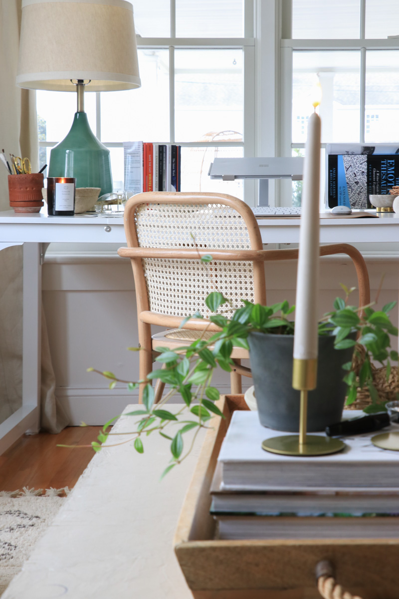 Nancy Meyers Inspired Office Space Refresh