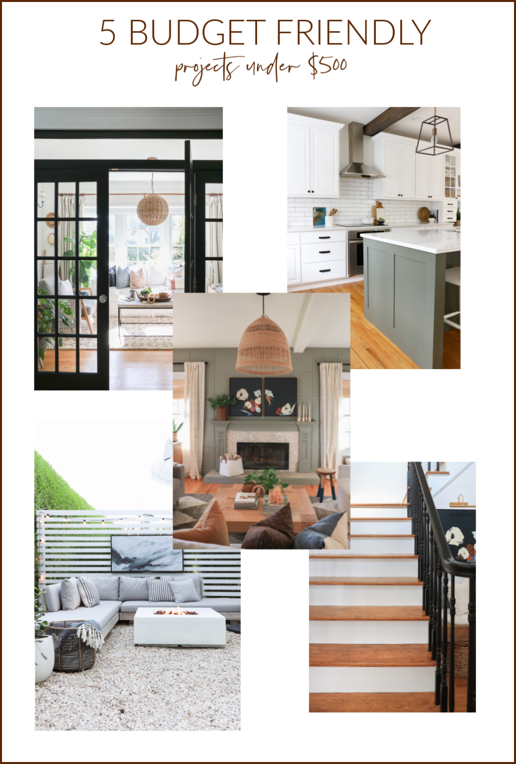 5 Budget Friendly House Projects I Don't Regret