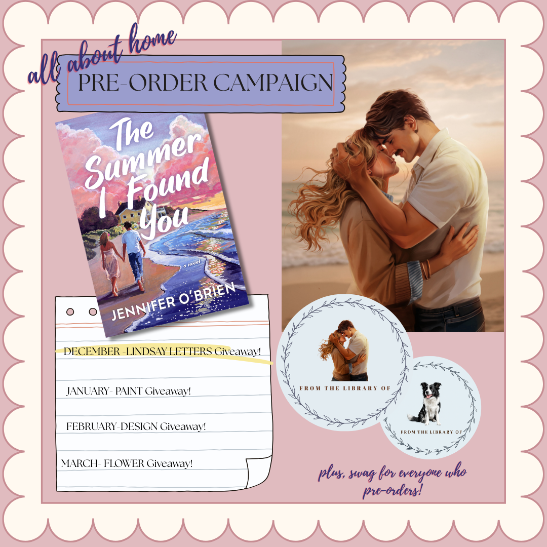 The Summer I Found You Pre-Order Campaign-Lindsay Letters